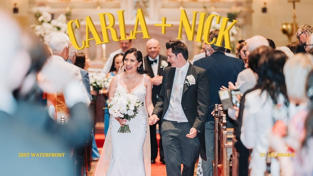 Carla + Nick // Zest Waterfront // Sydney Wedding Cinematography by MK-PIXELS - YouTube