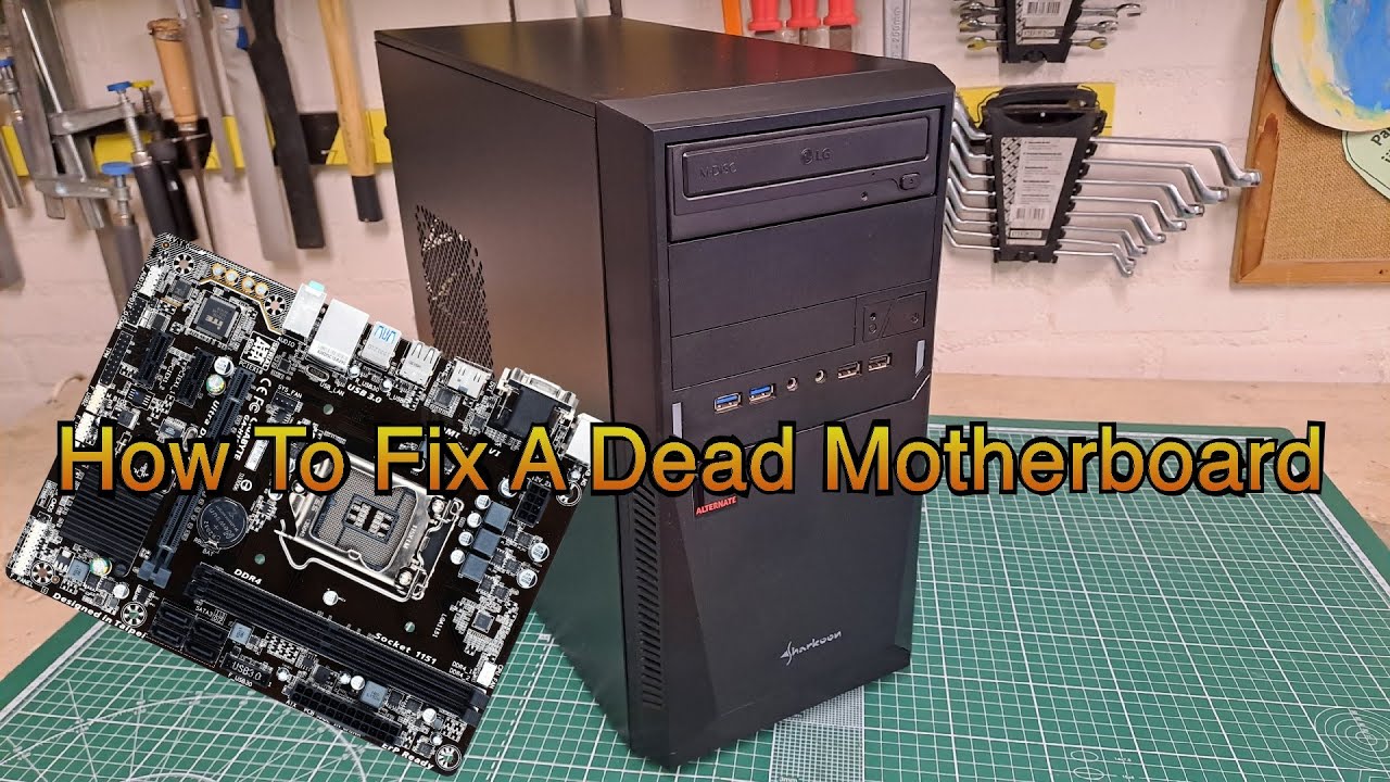 How to fix a dead Motherboard - YouTube
