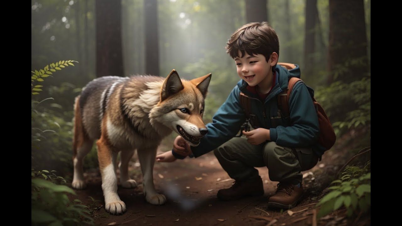 The Boy and the Wolf | Stories for Kids II @kidsbdchannel - YouTube