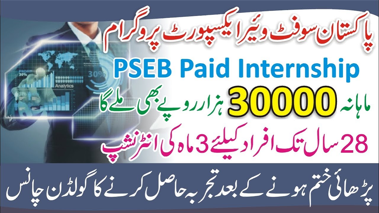 Pakistan Software Board Internship 2023 - Pakistan Software Export Board Jobs 2023 - PSEB ...