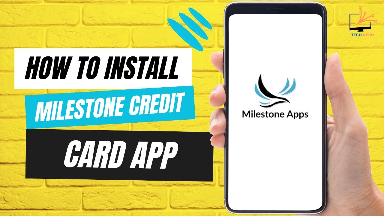 How to Install Milestone Credit Card App - YouTube