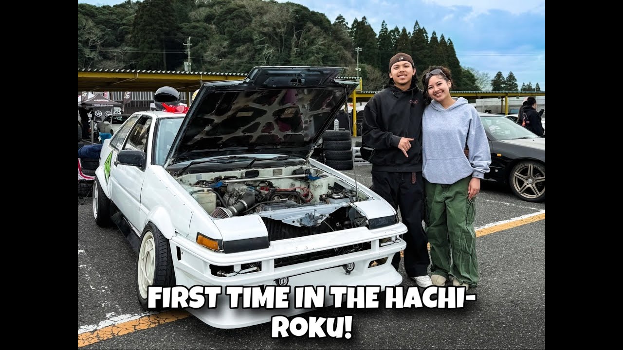 DRIFTING THE 86 FOR THE FIRST TIME AT MOBARA TWIN CIRCUIT!! - YouTube