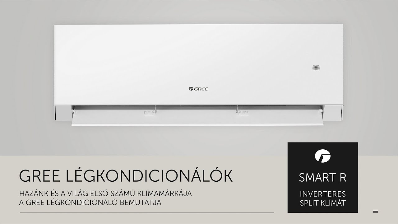 Gree Smart R – Megtakarítás mesterséges intelligenciával - YouTube