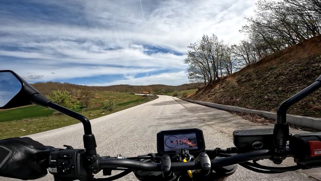 2023 Honda CB750 Hornet - Fast riding in winding mountain roads - YouTube