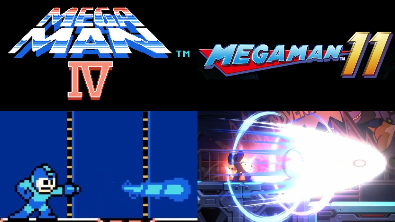 Fully charged Mega Buster demonstration - Mega Man classic series - YouTube