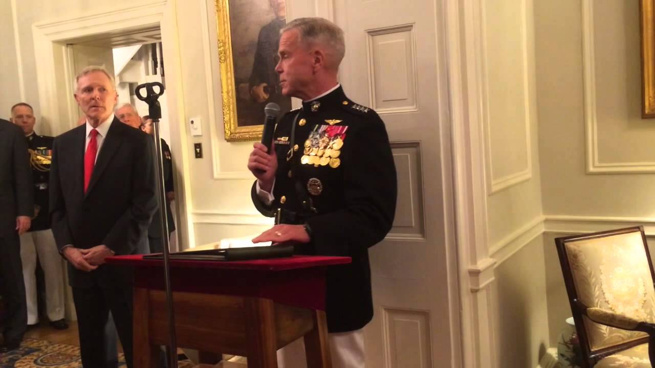 Home of the Commandant - Marine Barracks, Washington, DC - YouTube