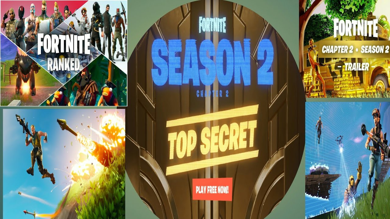 FORTNITE Chapter 2 - Season 2 - Top Secret Launch Trailer - YouTube