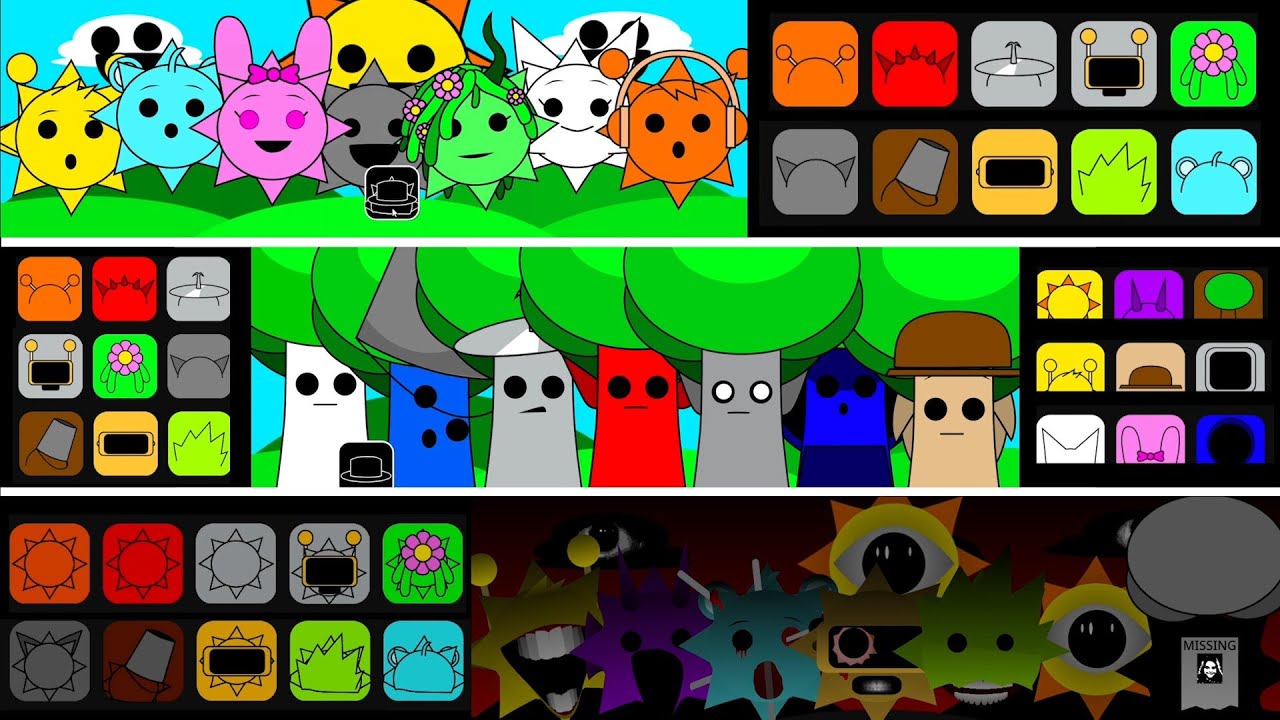 Incredibox Sprunki Mr.Trees VS Spranki Mr.Sun Retake - YouTube