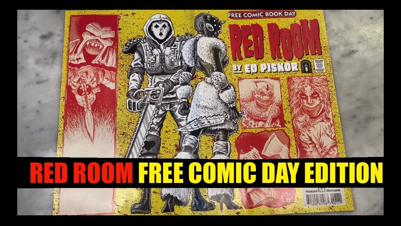 RED ROOM BY ED PISKOR- FREE COMIC BOOK DAY EDITION - YouTube