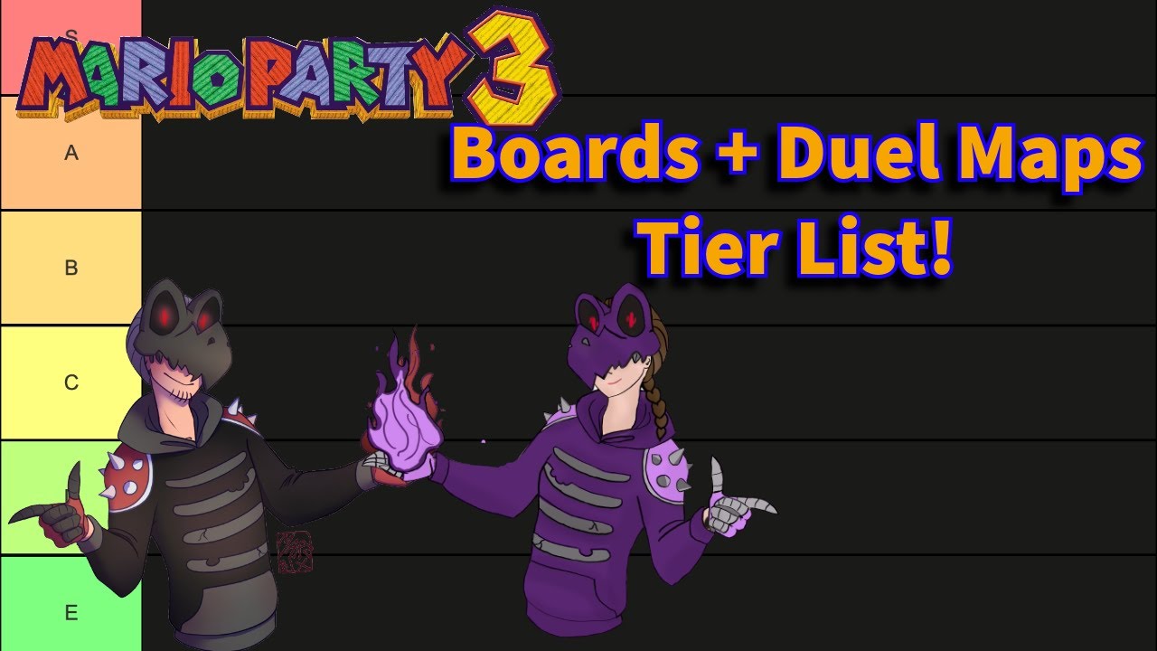 Mario Party 3 Boards + Duel Maps Tierlist W/ ShadowBones 14! - YouTube