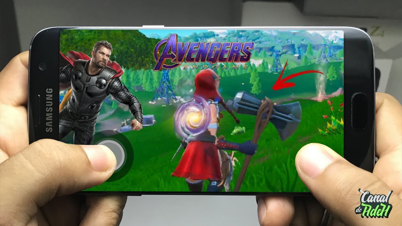Fortnite Mobile, Finalmente Peguei O Machado Do Thor - YouTube