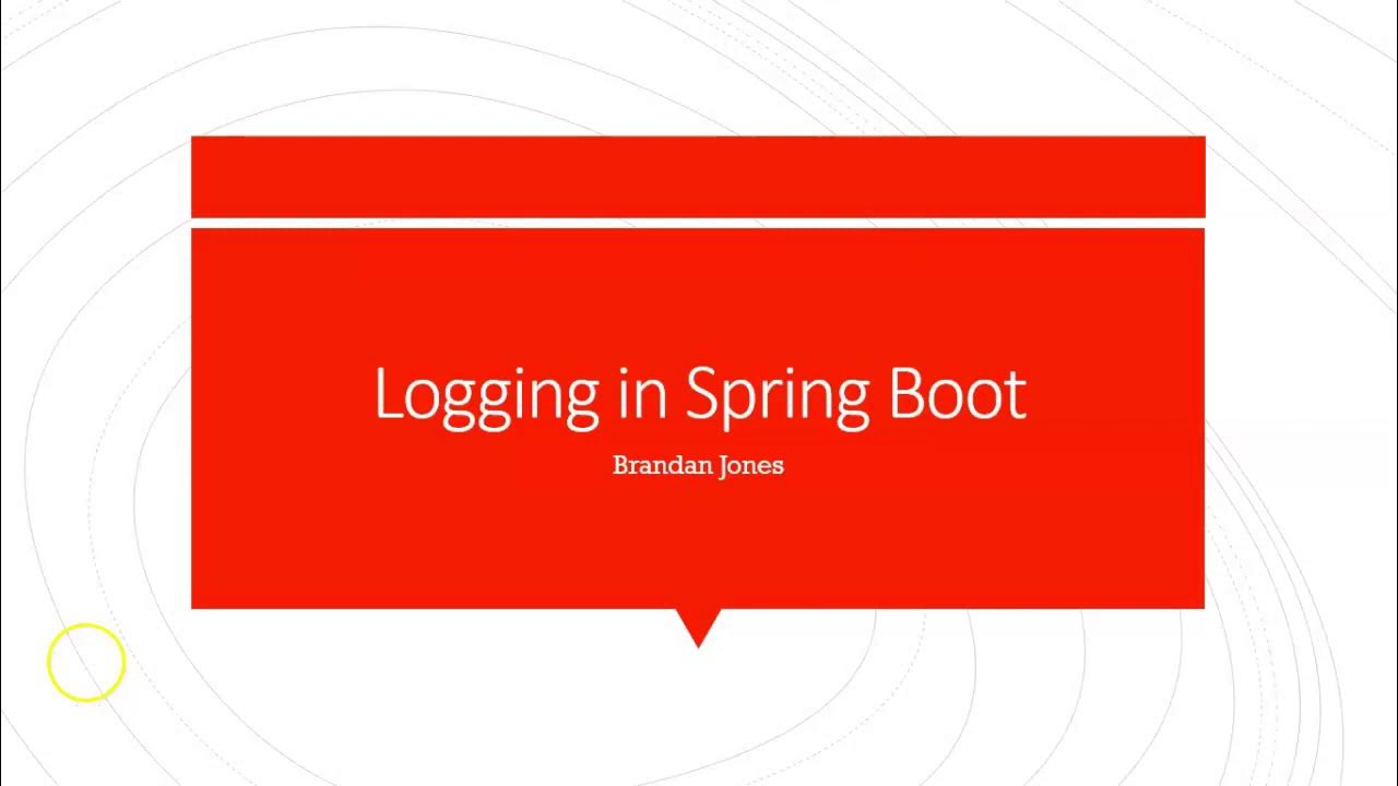 Logback Configuration in Spring Boot Explained with Demo with IntelliJ ...