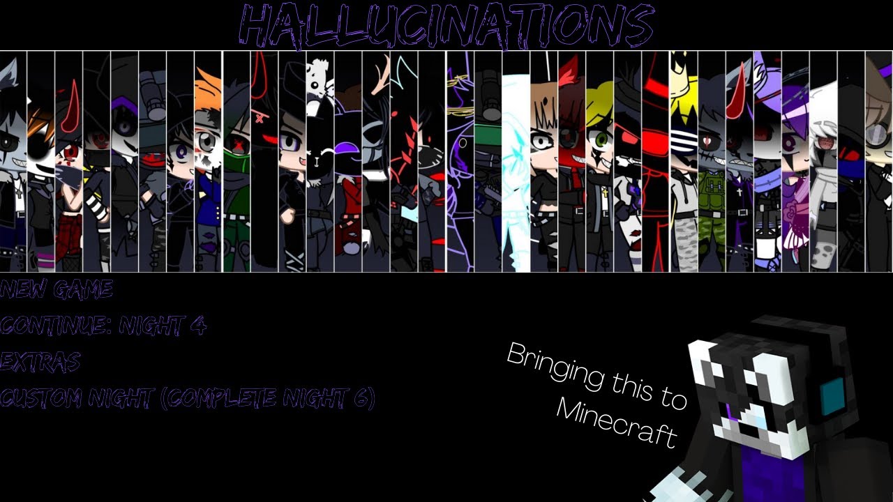 Tour of Hallucinations Map in Minecraft (Read description for more info ...