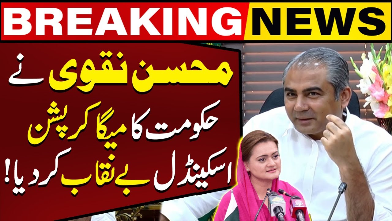 Mohsin Naqvi Exposed Mega Corruption Scandal Of Government | Capital TV ...