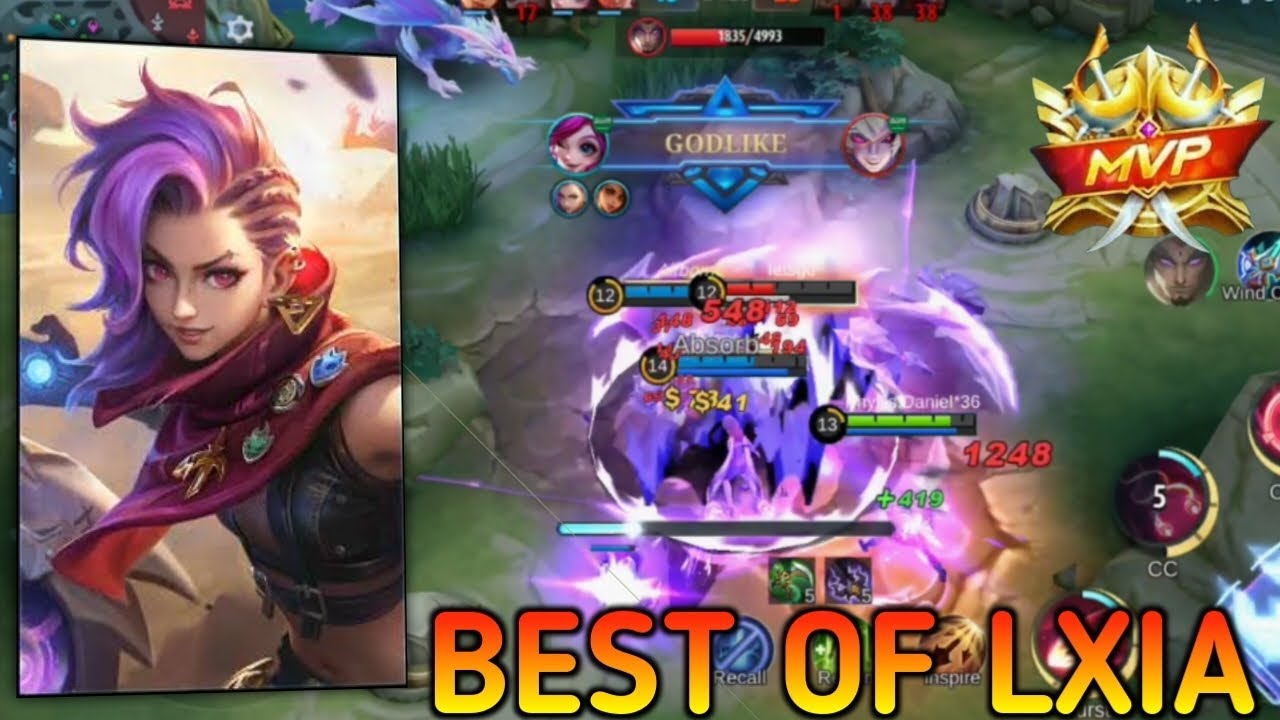LXIA BEST GAMEPLAY | MLBB - YouTube