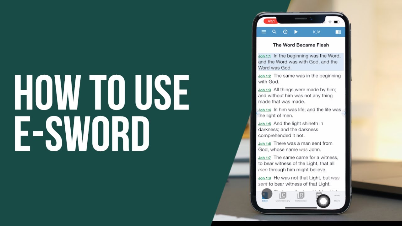 E-sword tutorial on Iphone - YouTube