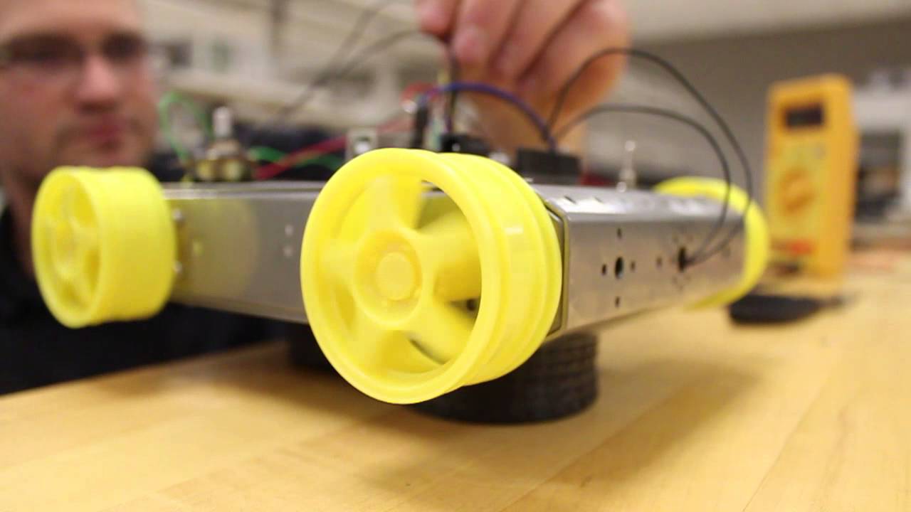 Line Sensing Infrared Arduino Car - YouTube