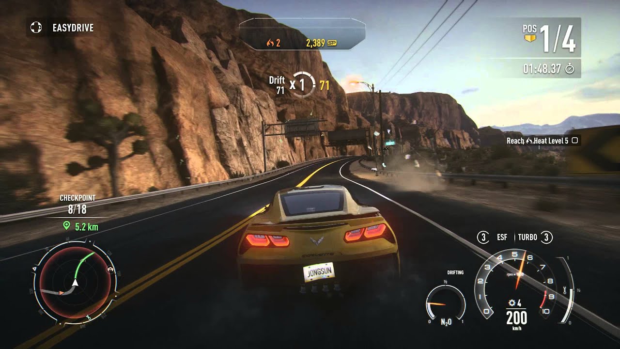 Corvette Need For Speed Rivals
