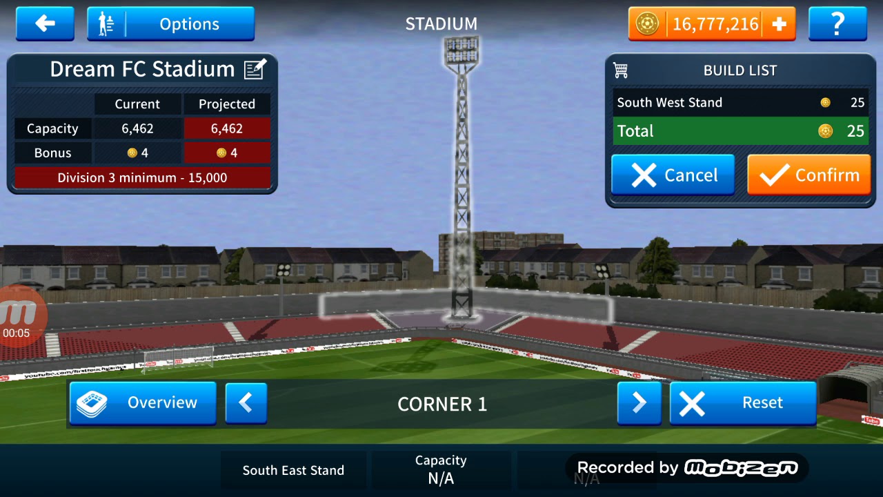 Upgrading stadium (dls) 19 - YouTube