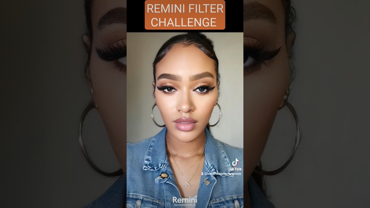REMINI FILTER CHALLENGE #Shorts #tiktok #Clonefilter #tiktoktrend # ...