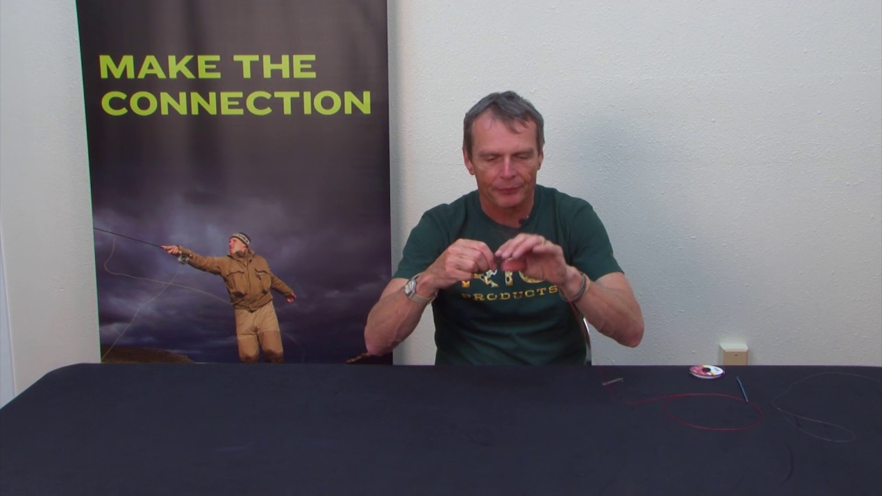 How to easily tie a Spider Hitch loop for fly fishing - YouTube