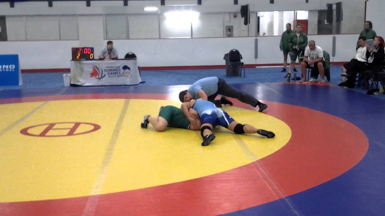 2015 Western Canada Summer Games 80 kg Serena Woldring BC vs Samantha ...