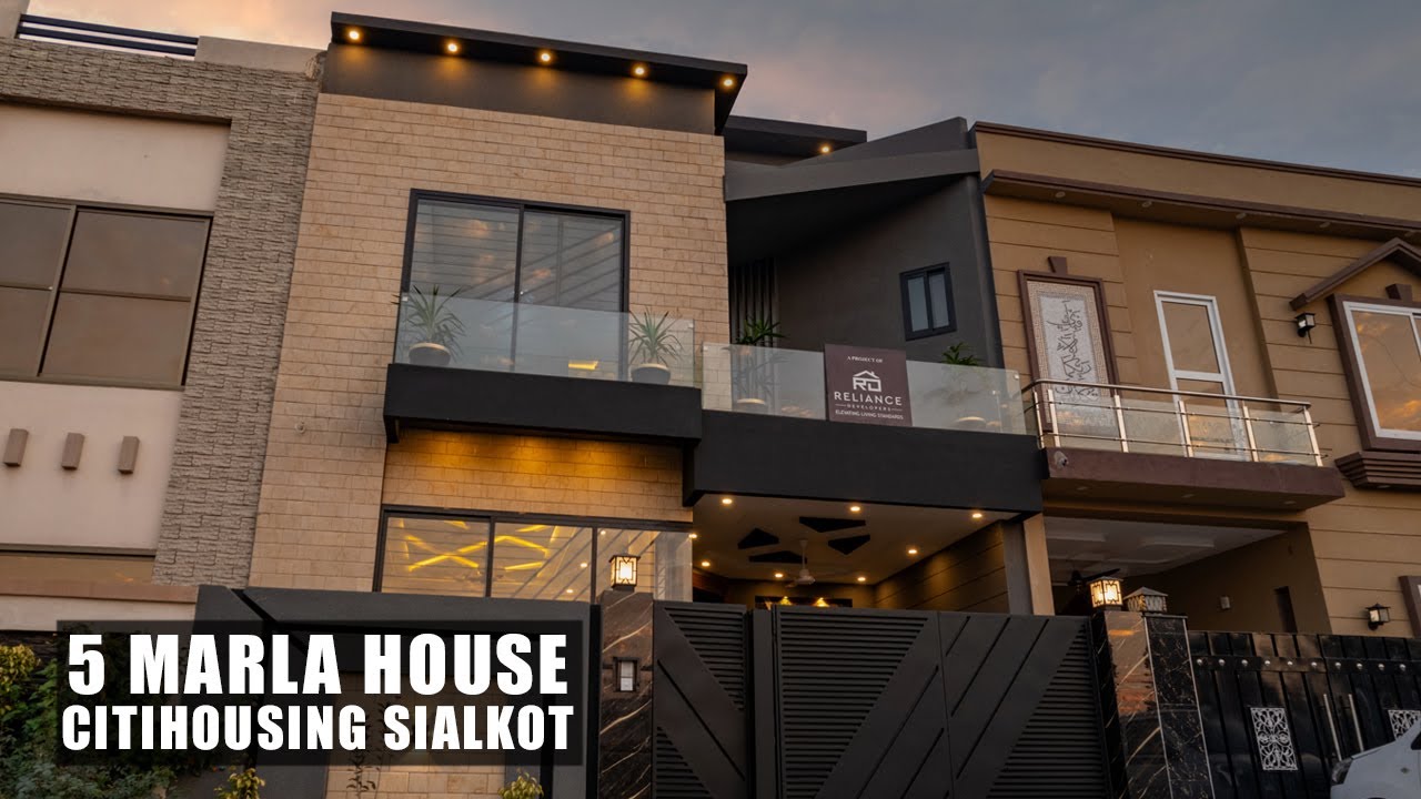 5 Marla House for Sale 2.5 Crore by Reliance Developers Citi Housing ...