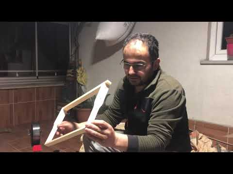 Arı çerçevesine tel germe aparatı