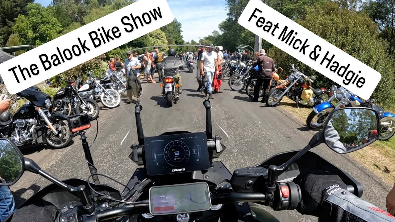 The Balook Bike Show on the CFMOTO 800MT Touring - YouTube