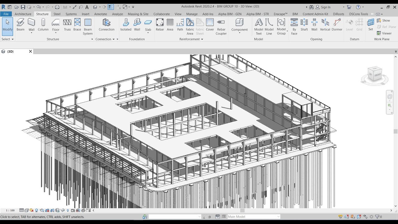 Revit Steel + Revit RC - YouTube