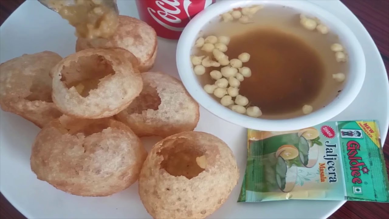 coca-cola pani puri - YouTube