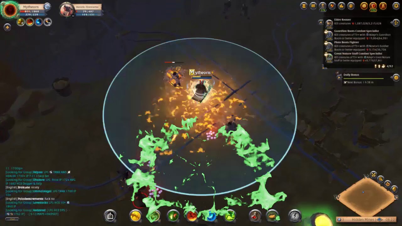 Albion Online | Nature Staff PVE Build - YouTube