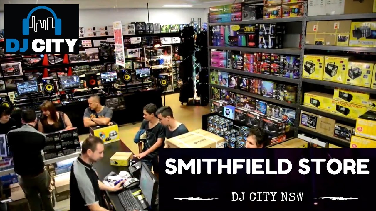 DJ City Smithfield: Our Sydney, Australia Store - YouTube