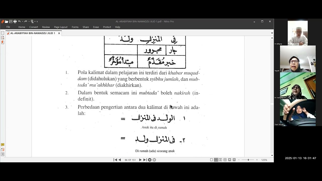 Namazij 1 II Dars 7 Fil Baiti Waladun II Al_Qawaid dan Tamrinat Hamzah ...