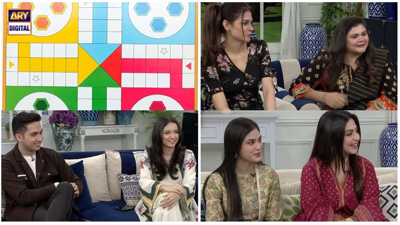 Ludo pe Jhagre | Aina Asif - Aruba Mirza - Faiza Khan - YouTube