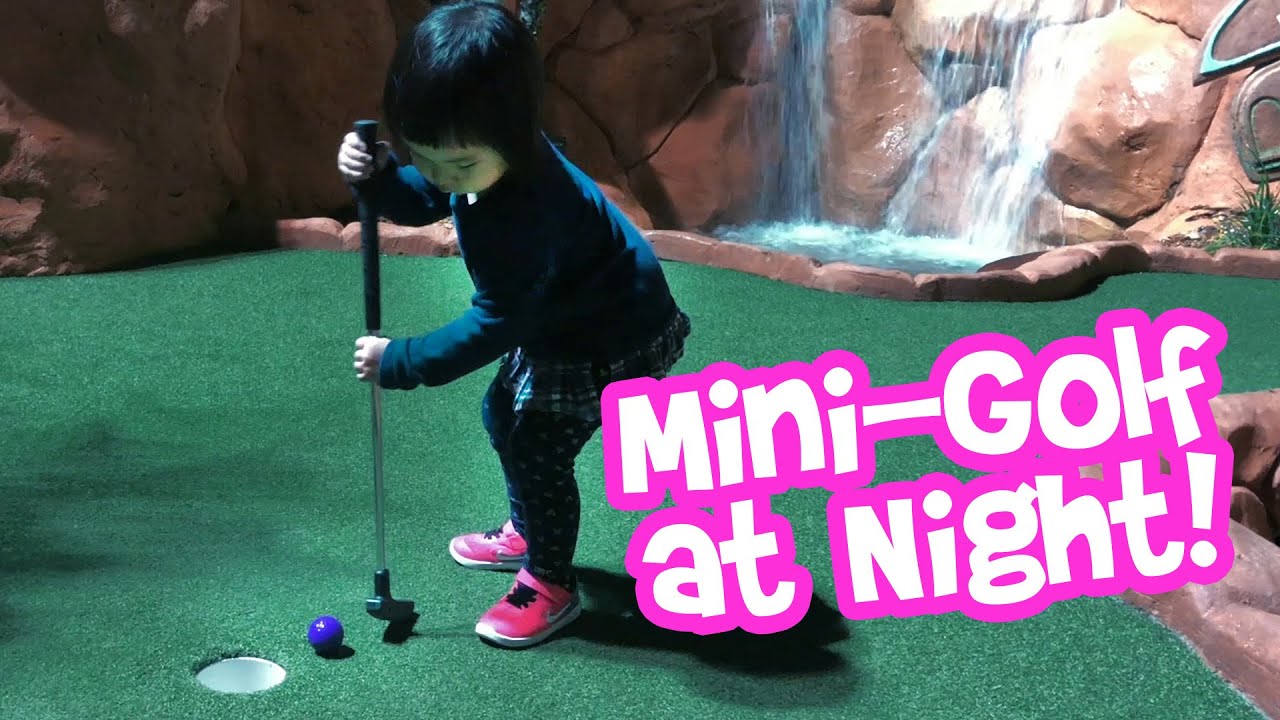 SCARY nighttime Mini Golf at Congo River Golf! Live alligators! - YouTube