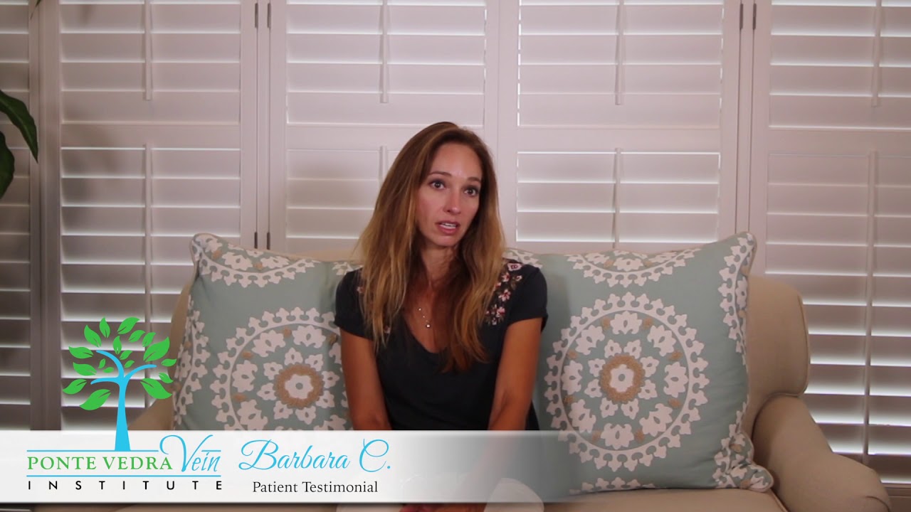 Ponte Vedra Vein Institute - Barbara's Story - YouTube