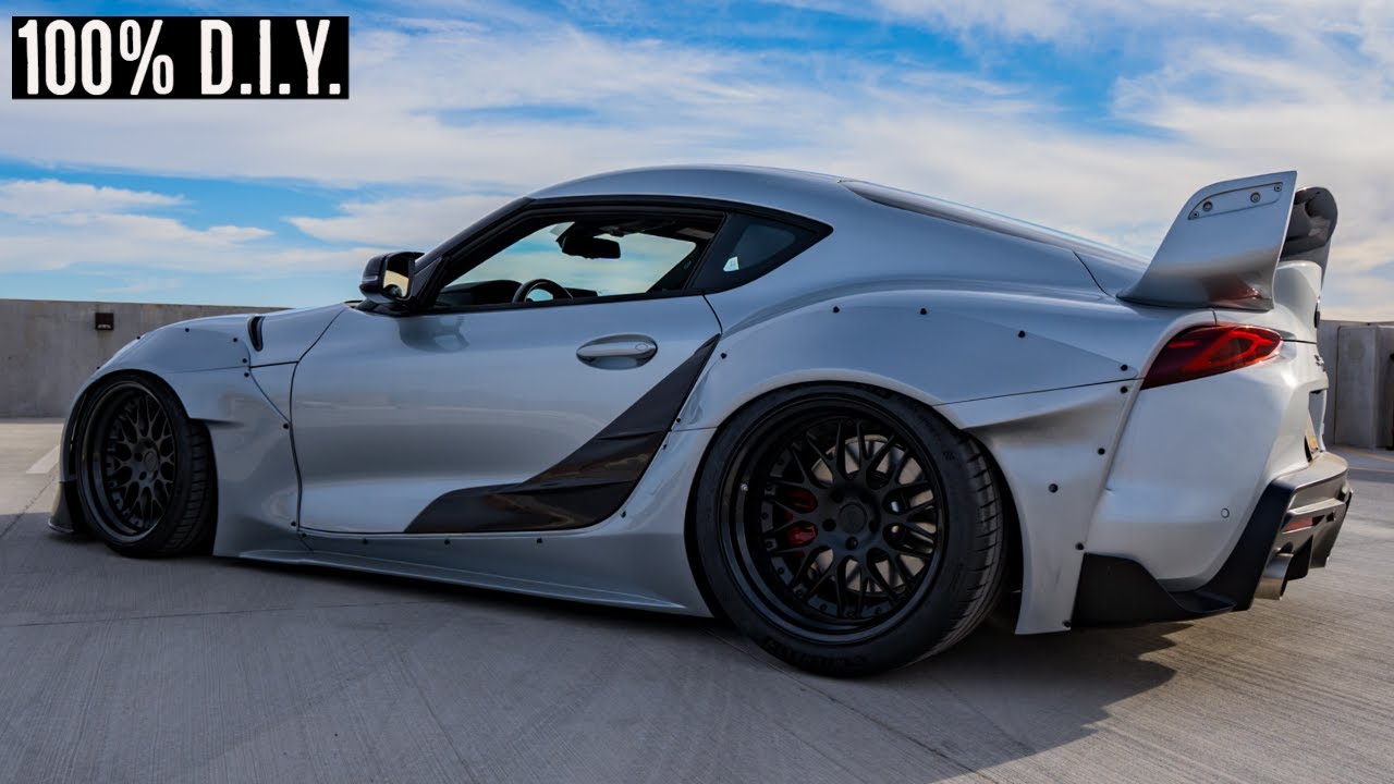 Building a Widebody MKV Supra In 10 minutes! - YouTube