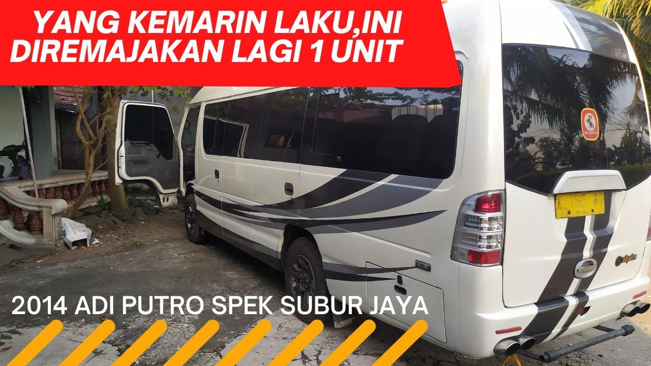 Di jual isuzu elf long adiputro 2014 spek subur jaya - YouTube