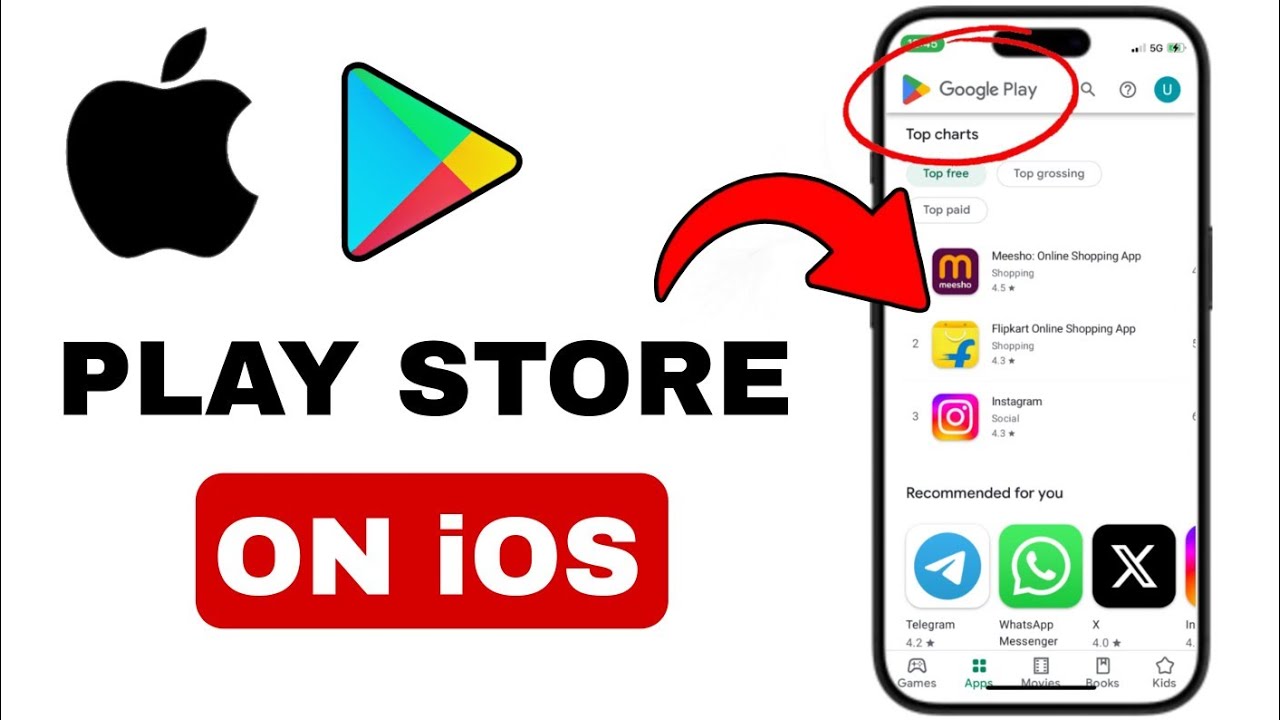 (iOS 18) How To install Google play store in iPhone | Download Play ...