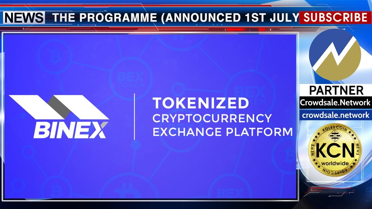 Exchange Platform BINEX.TRADE Announce Ambassador Programme - YouTube