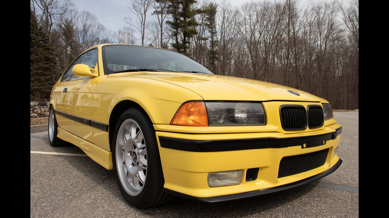 Dangerously Clean Euro Spec E36 M3 Walkaround and Driving - YouTube