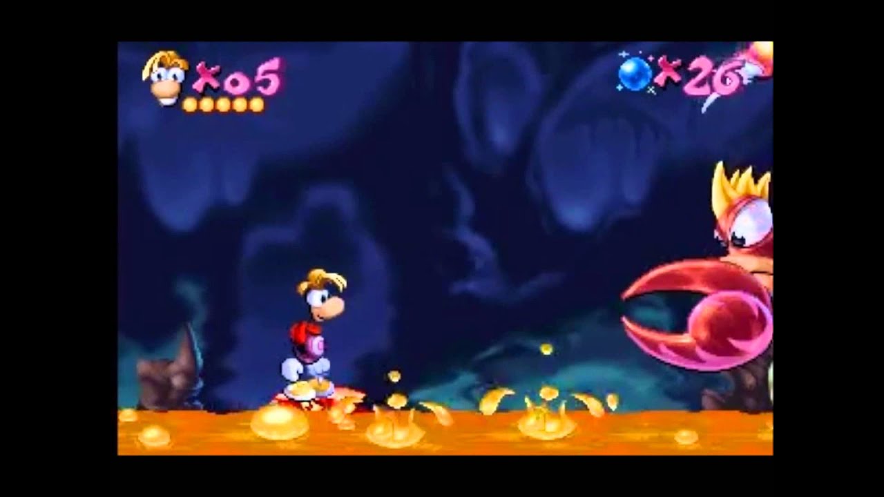 Rayman - Mr.Skops battle (Part 1 AND 2) - YouTube