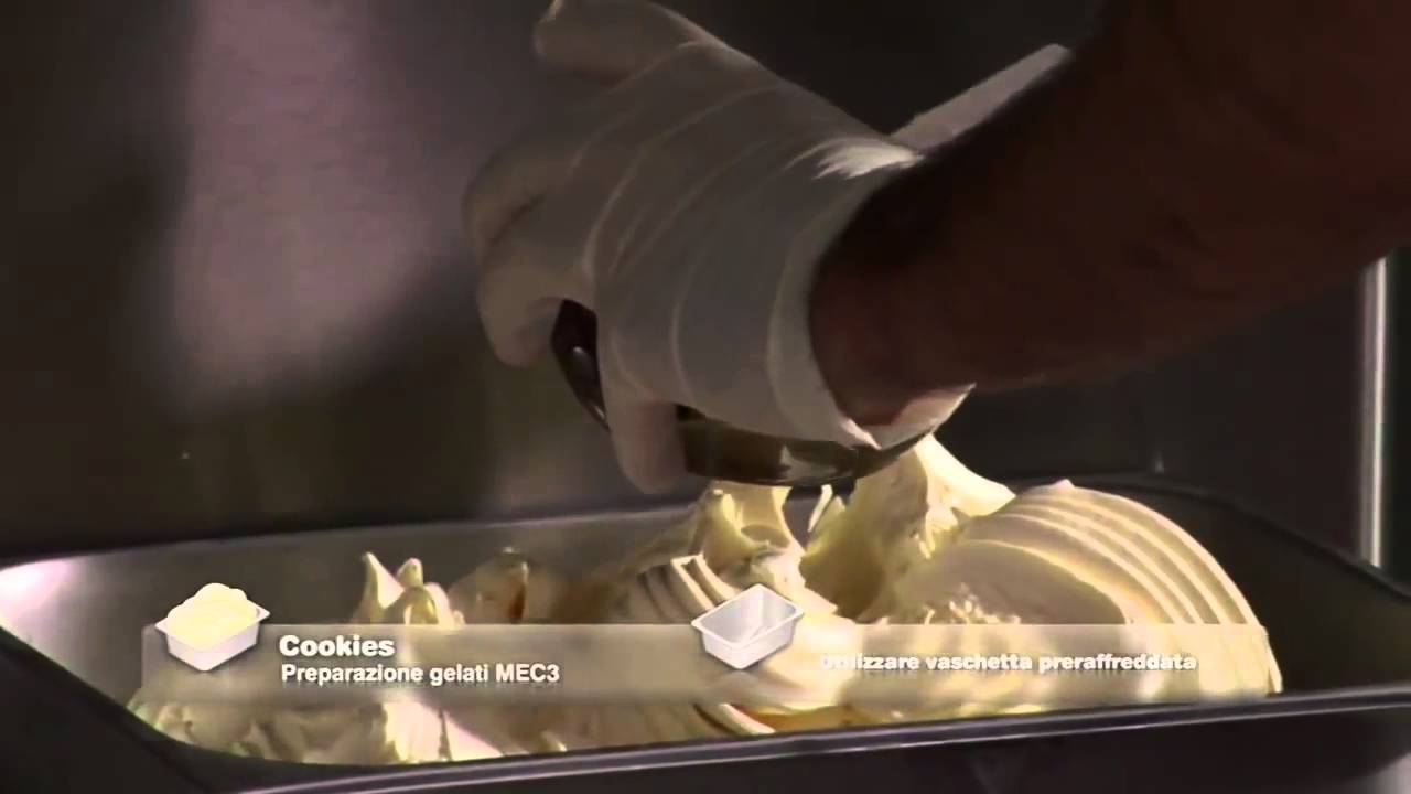 Cookies Mec3 prodotti per gelato - YouTube