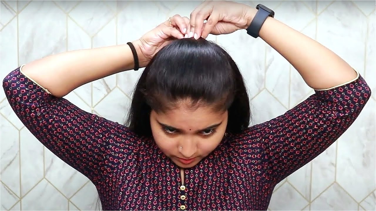 Cute Hair style Girls Simple and Easy | Simple Front Hairstyle for ...