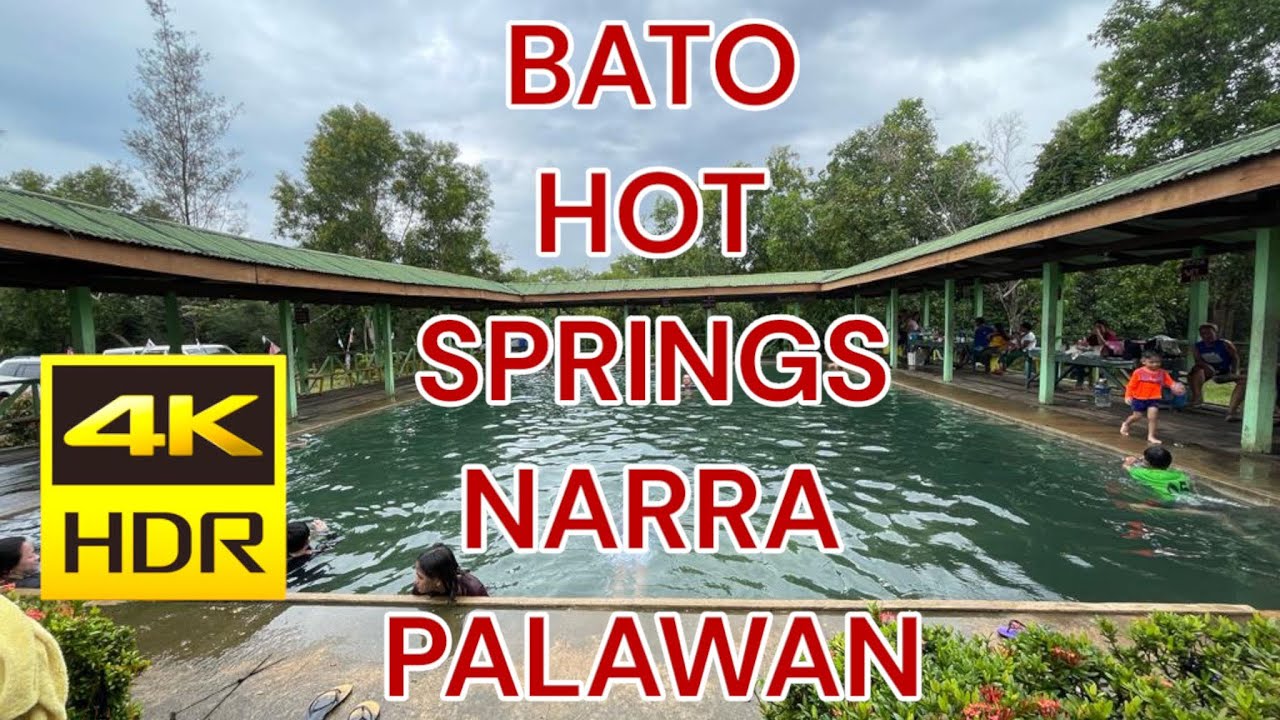Bato-Bato Hot Spring Resort NARRA - YouTube