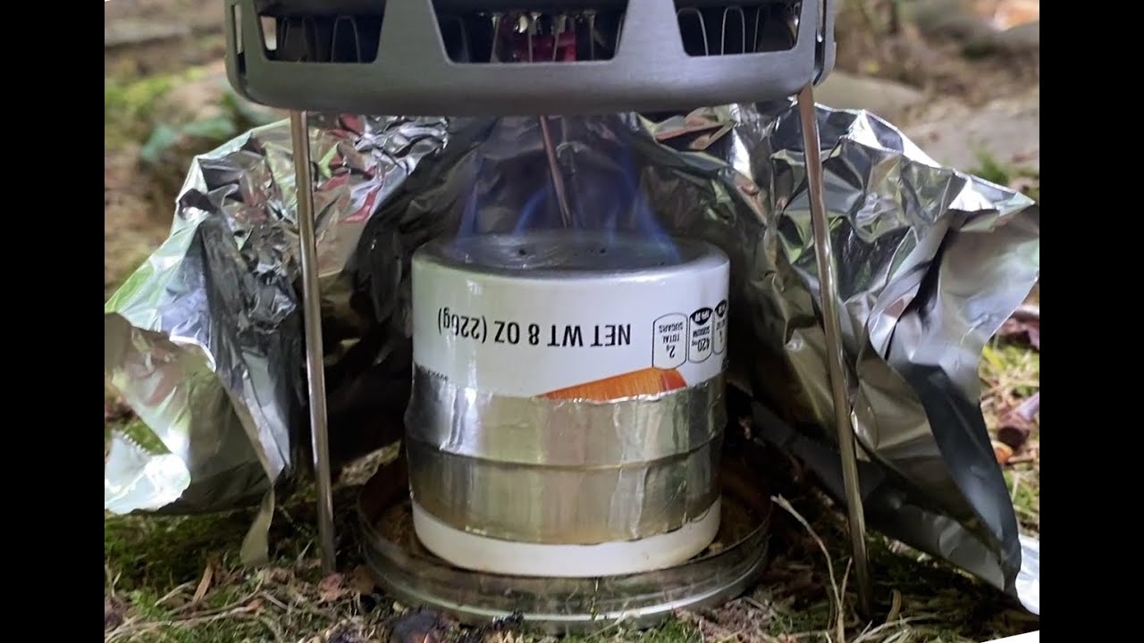 Best alcohol burner pot stand ever! - YouTube