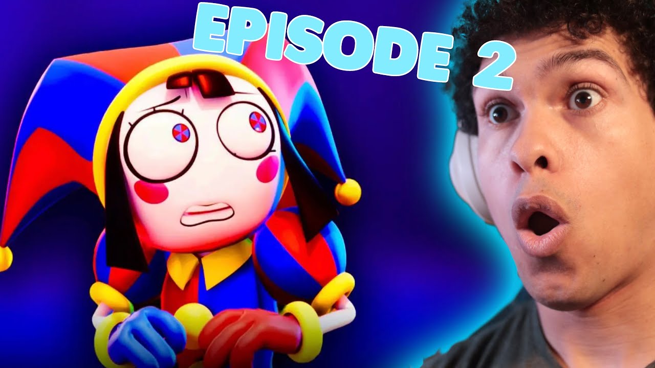 The Amazing Digital Circus Episode 2 Reaction! - YouTube