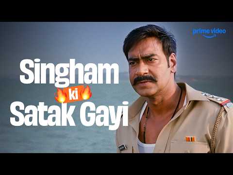 Ajay Devgn SAVES THE DAY 🔥😎 | Singham | Prime Video India #movie