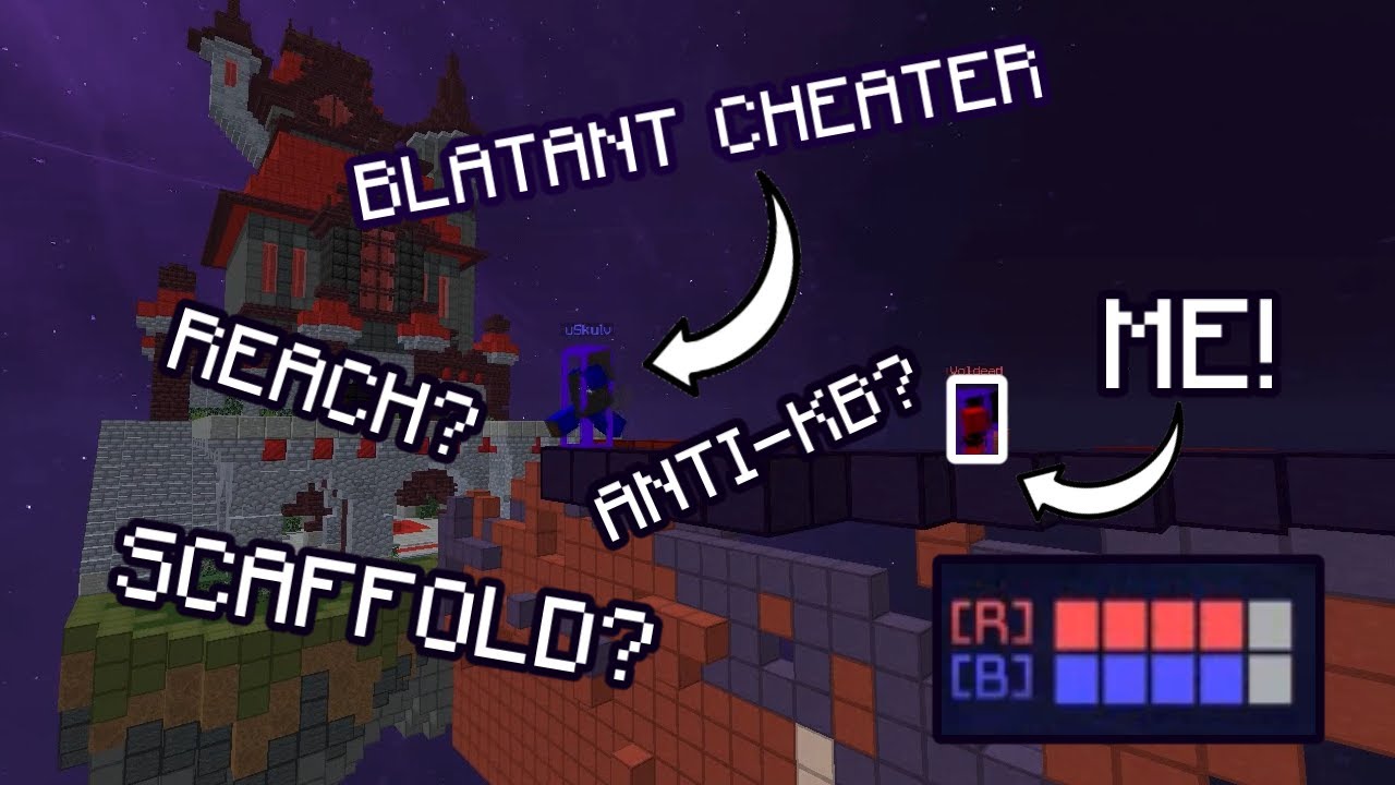 DOMINATING a BLATANT CHEATER in Hypixel Bridge (ASMR) - YouTube